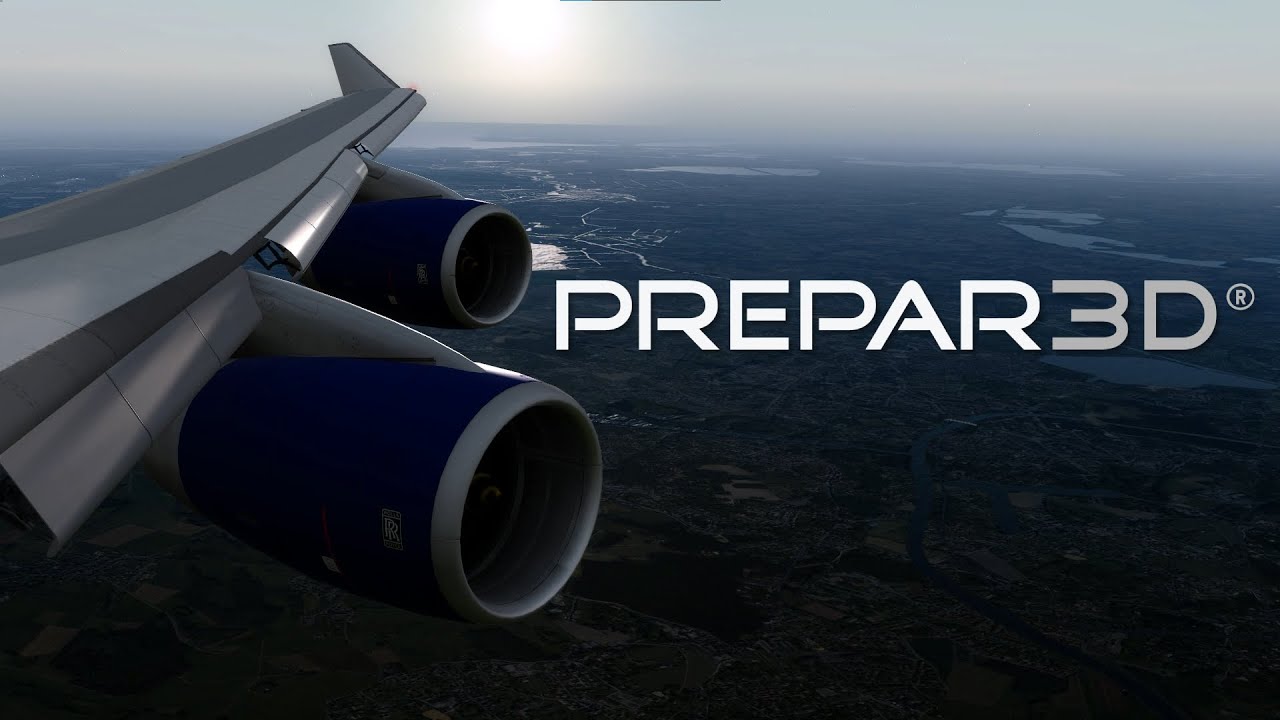 [Prepar3D v4.5] British Airways 747-400 Arriving At Schiphol Airport ...