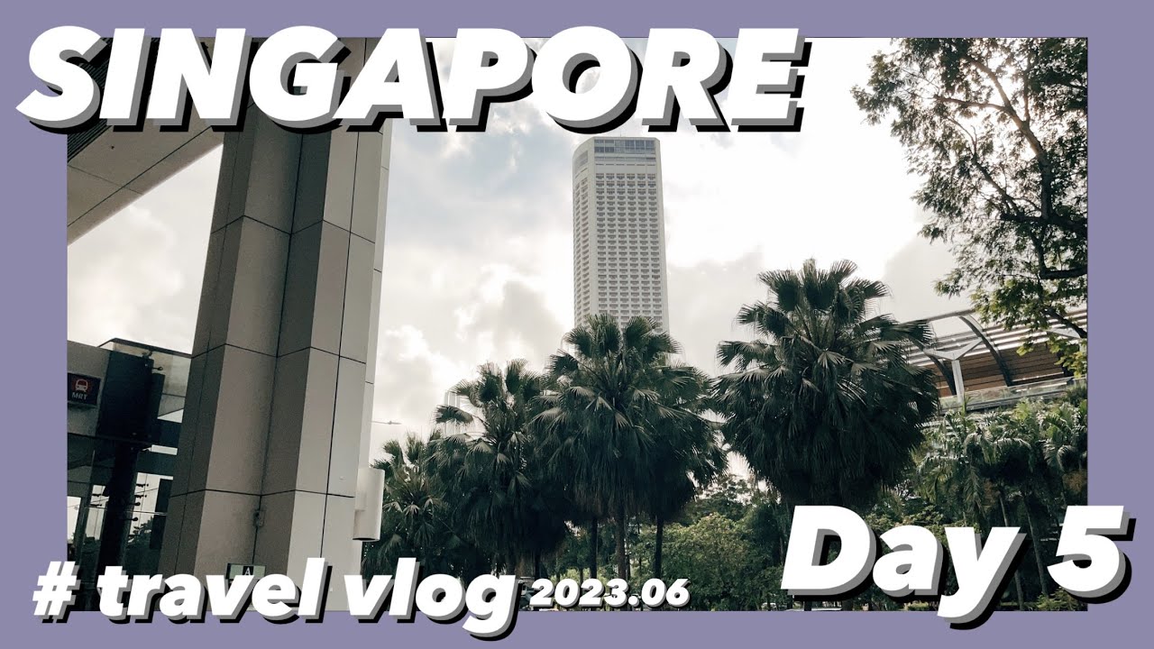 [ Travelers ] 新加坡Singapore DAY5-6 ｜旅程最後一天、東奔西奔採買、不小心成了美食之旅、搭飛機回家囉 ...