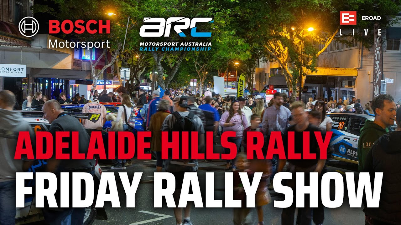 Friday Rally Show | 2024 Adelaide Hills Rally - YouTube