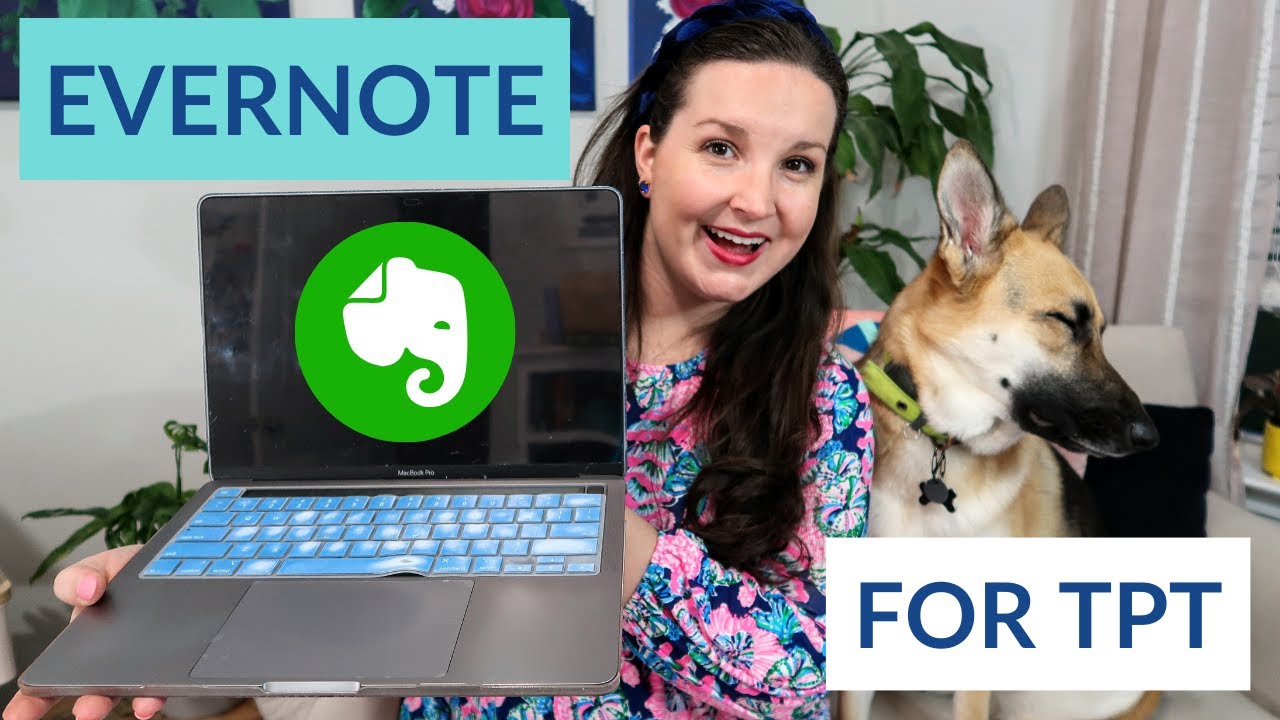 How I Keep ORGANIZED in my TPT Shop with Evernote - YouTube
