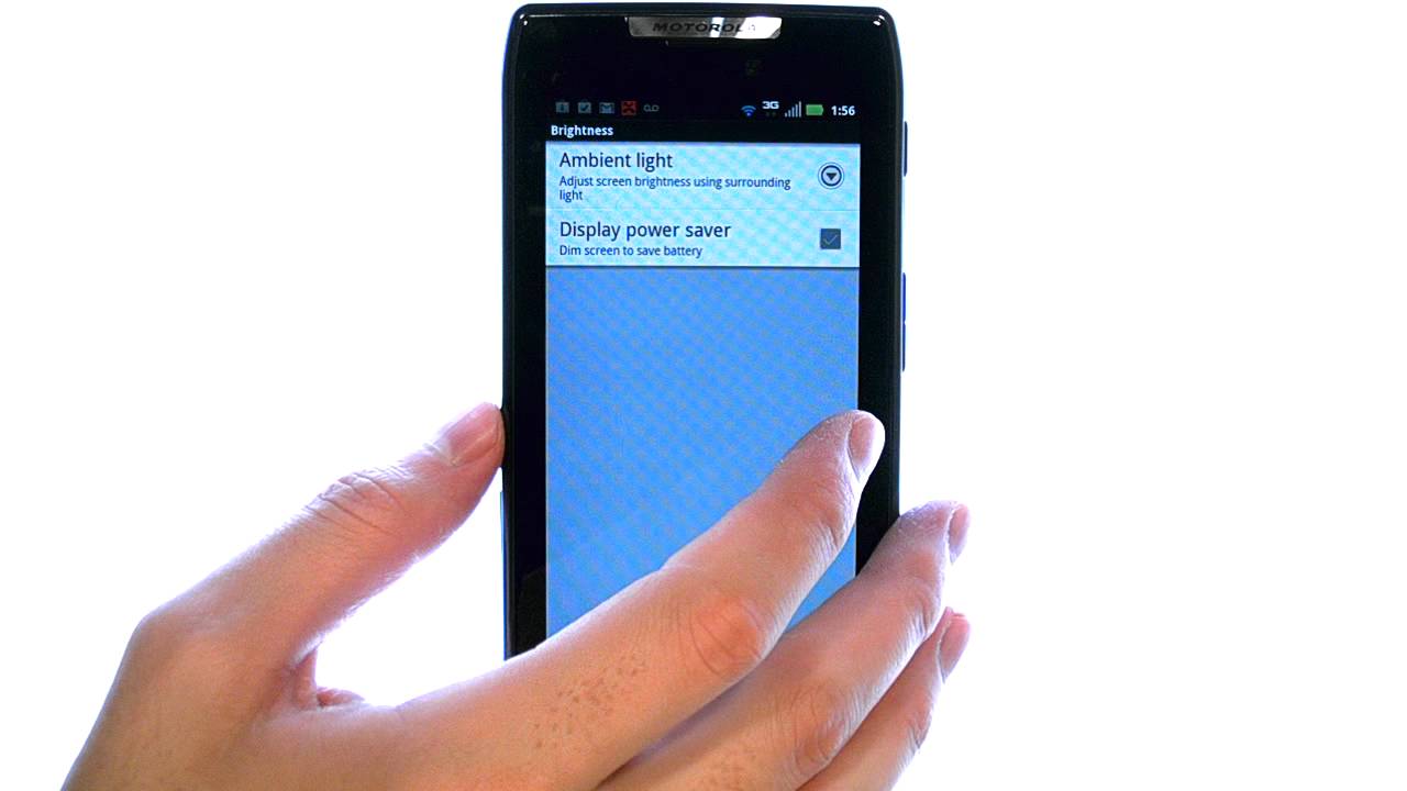 How Do I Change The Screen Brightness On My Motorola Droid RAZR Or RAZR How Do I Change The Screen Brightness On My Motorola Droid RAZR Or RAZR