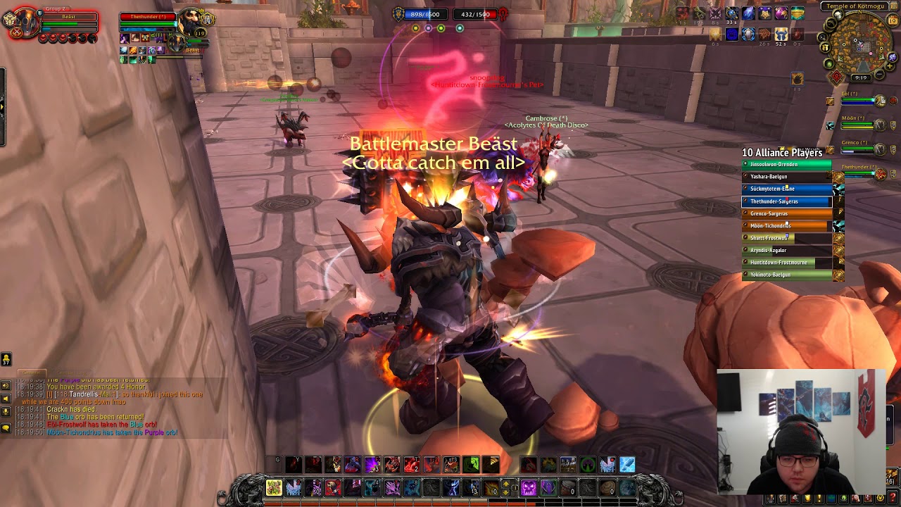 Death Strike - blood dk pvp 8.1.5 - YouTube