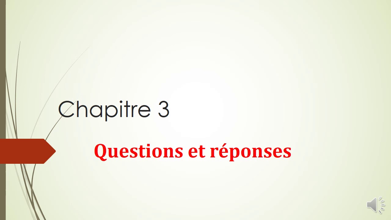 Chapitre 3 : La Boîte : questions et réponses - YouTube