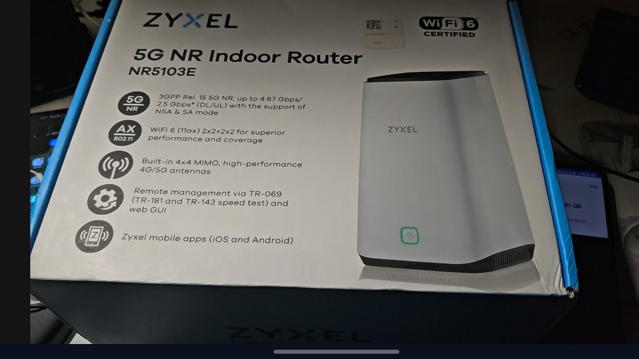 il mio nuovo router 5G - Zyxel NR5103E - Test, specifiche, varie ...