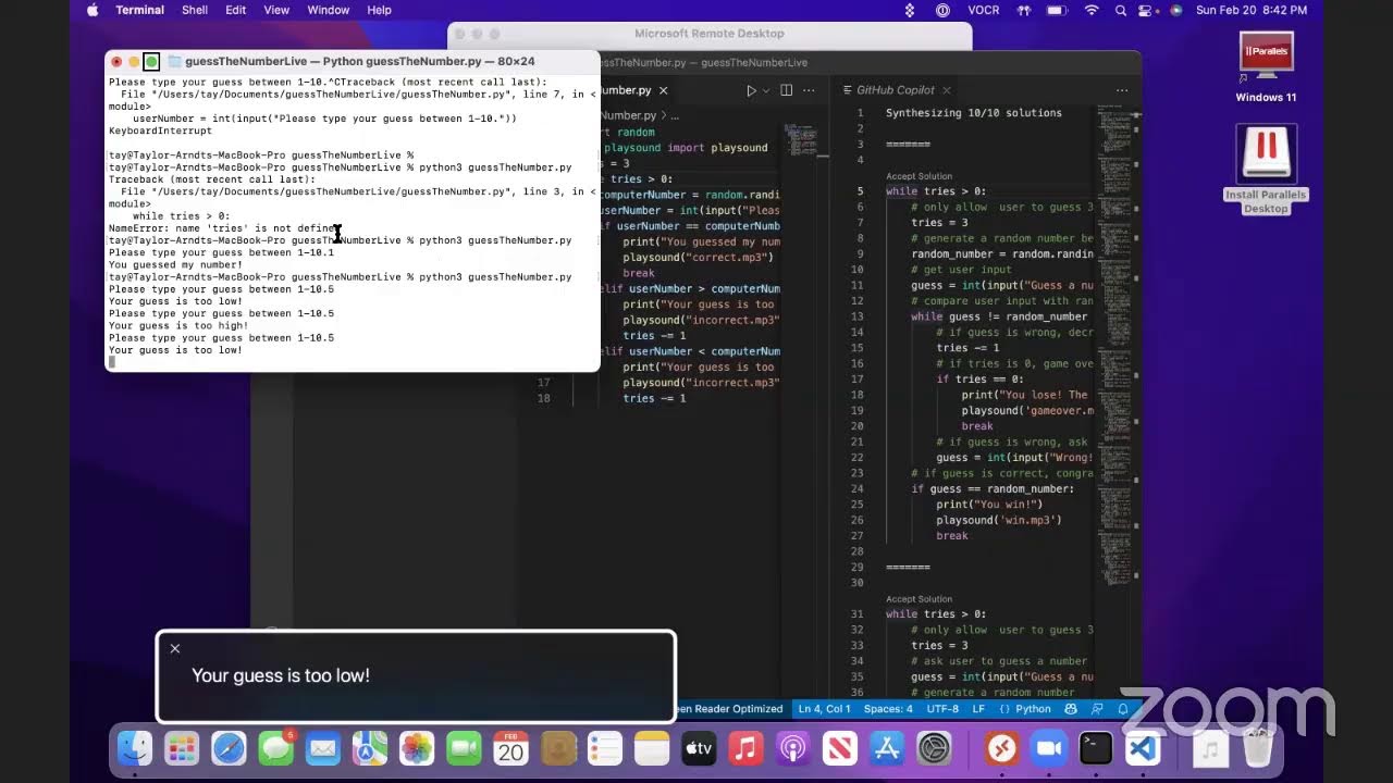 Let s Code A Guess The Number Game In Python Live YouTube Let s Code A Guess The Number Game In Python Live YouTube