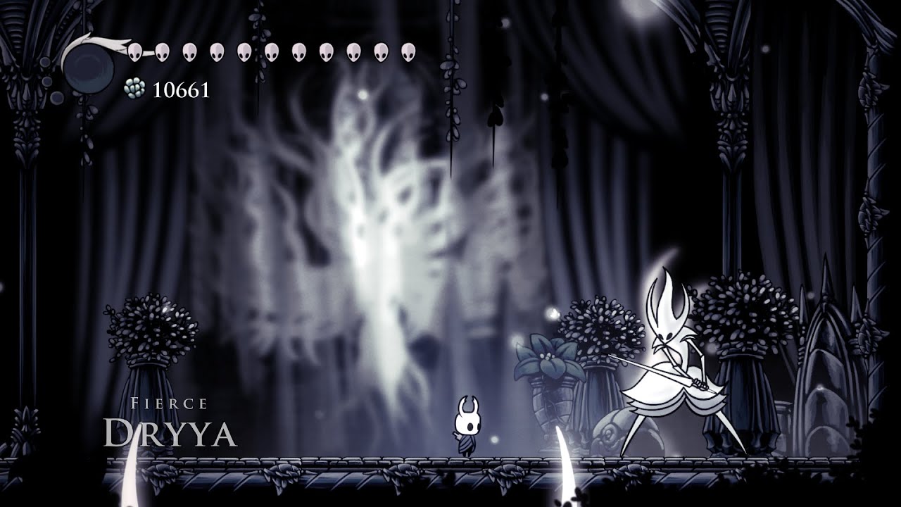 Hollow Knight, Pale Court MOD - Fierce Dryya (No Voice) - YouTube
