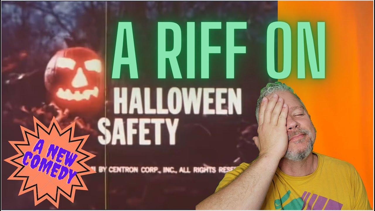Comedy RIFF on VINTAGE Halloween Safety FILM | Must Watch SPOOF Fun ...