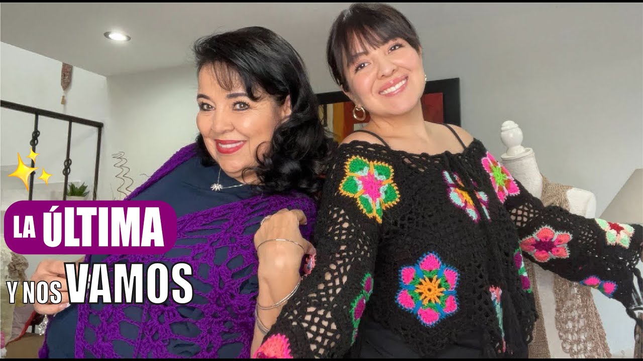 La última y nos vamos 🙀😍 😍 Yo Tejo con LAURA CEPEDA - YouTube