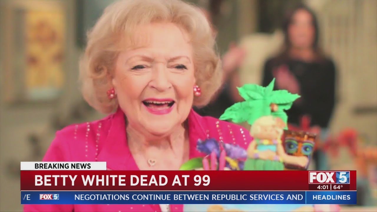 Betty White Dead At 99 - YouTube