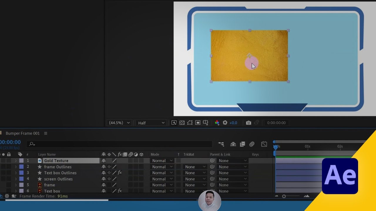 តើគេដាក់ Texture Bumper in After Effects តាមរបៀបណា? - YouTube