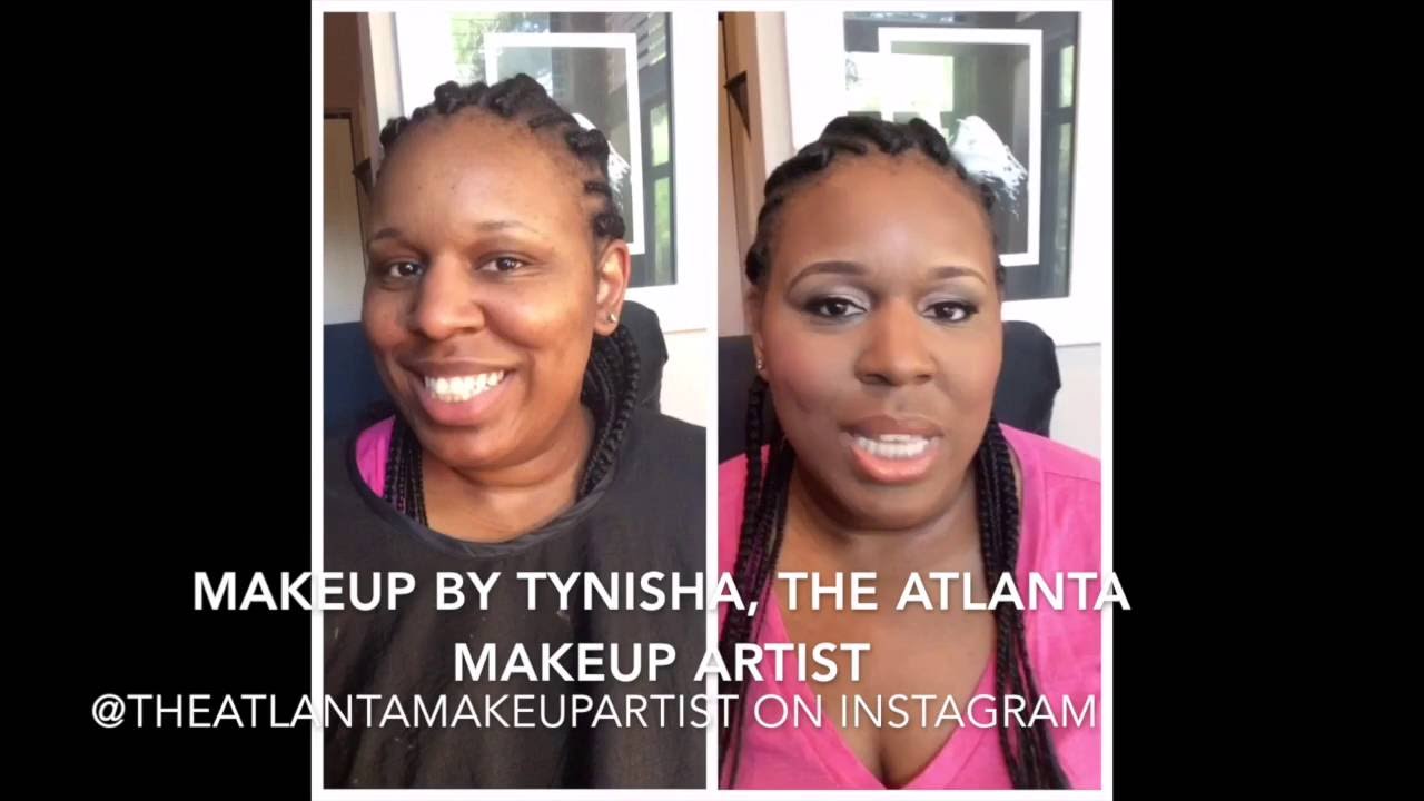 BRIDAL MAKEUP | Tynisha, The Atlanta Makeup Artist - YouTube