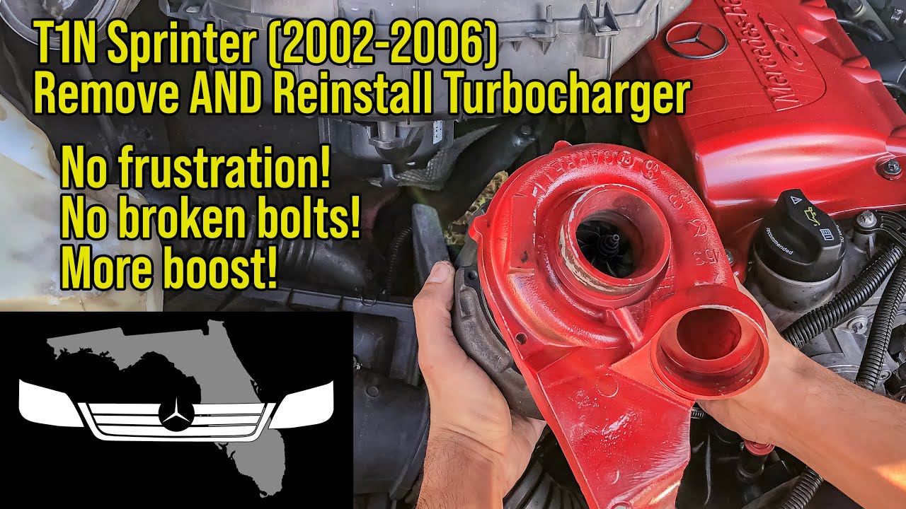 How to Replace Turbo Charger on a Sprinter Van (T1N 2002-2006) - YouTube