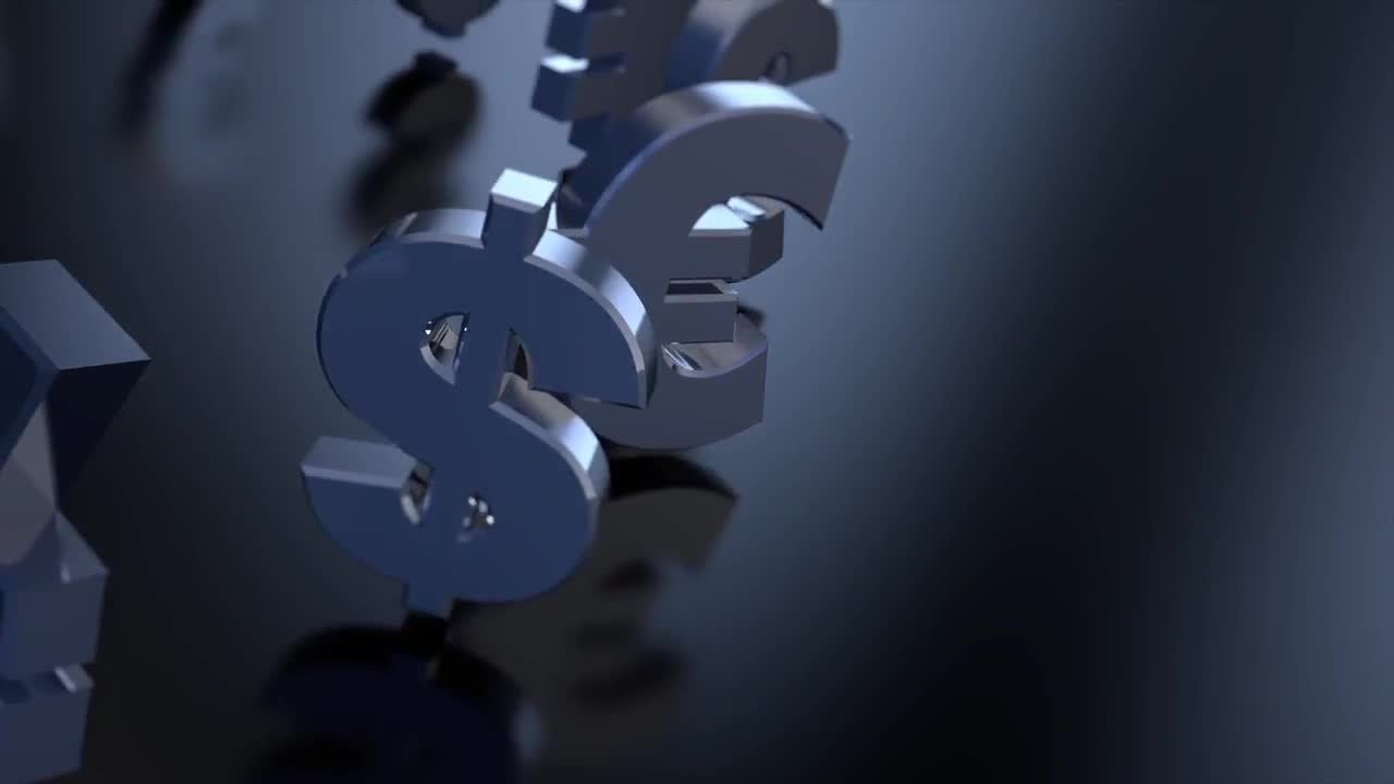 4K Money Sign Symbols 03 Stock Motion Graphics - YouTube