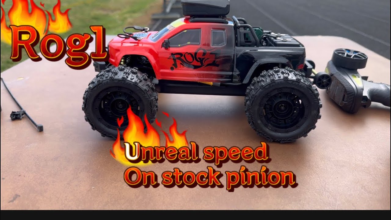 Rlaarlo Rog1 speed run & testing it’s ramping skills - YouTube