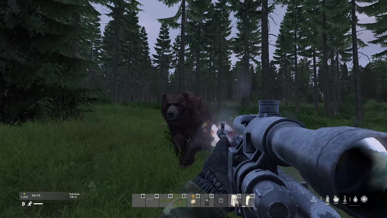 DayZ - Wolves, Zeds, and Bears, oh my! (Hattrick) - YouTube