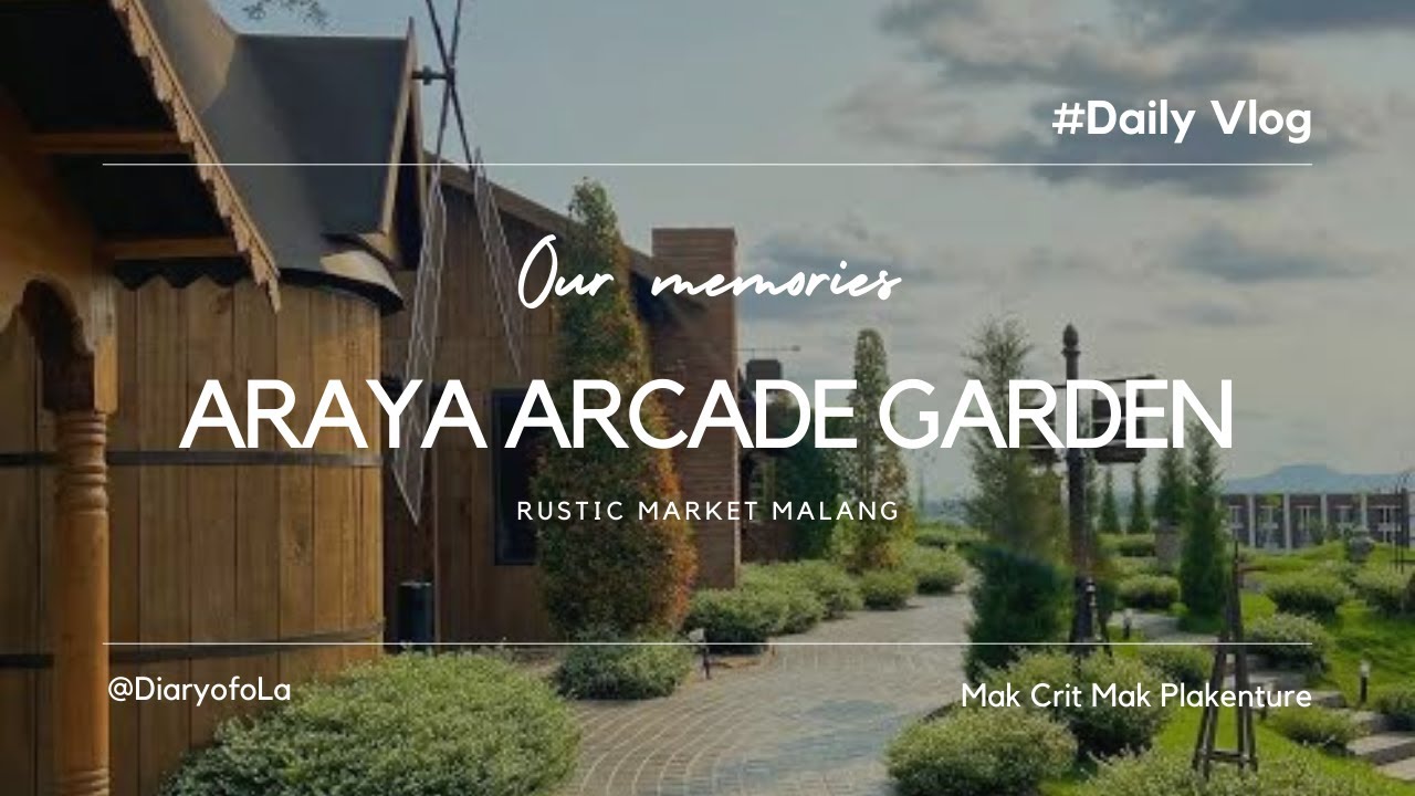Araca Arcade Garden by Rustic Market - YouTube