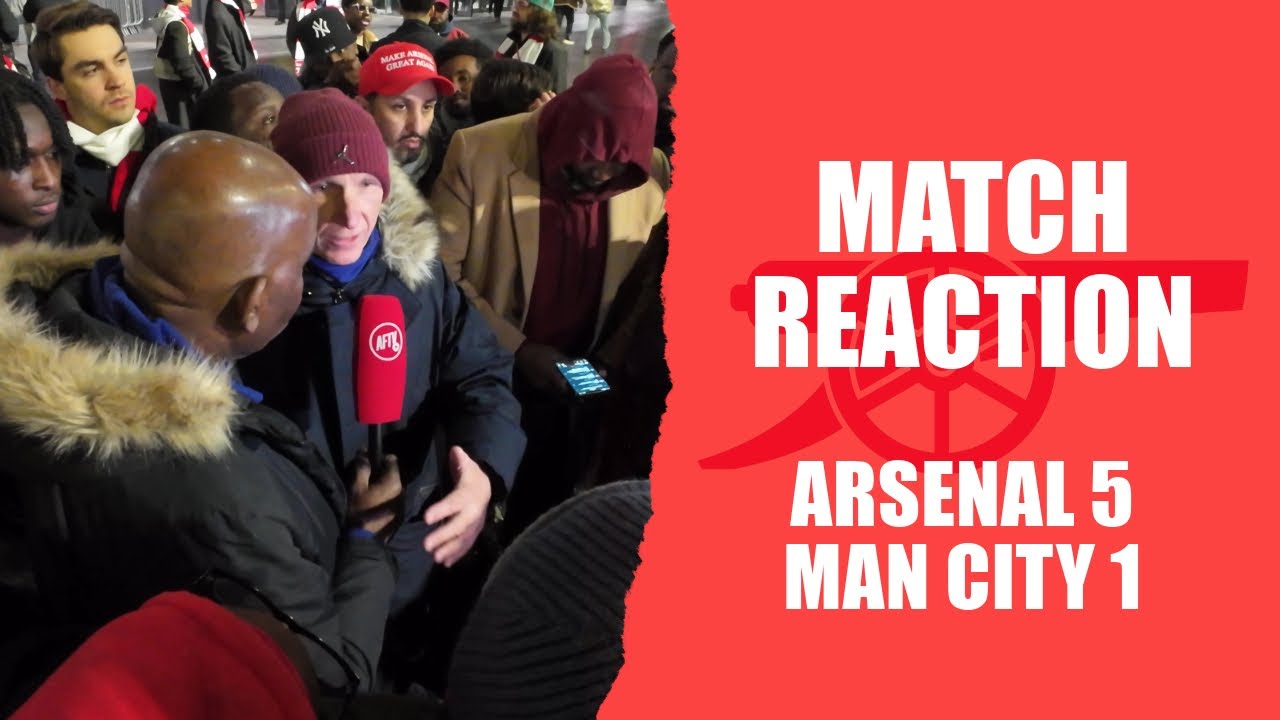 Lee Judges Of AFTV Reacts To Arsenal Beating Man City 5 1 #stayhumble ...