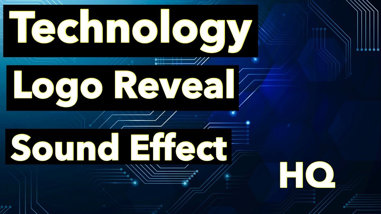 Technology Logo Reveal Sound Effect | High Tech Interface Sound HQ ...