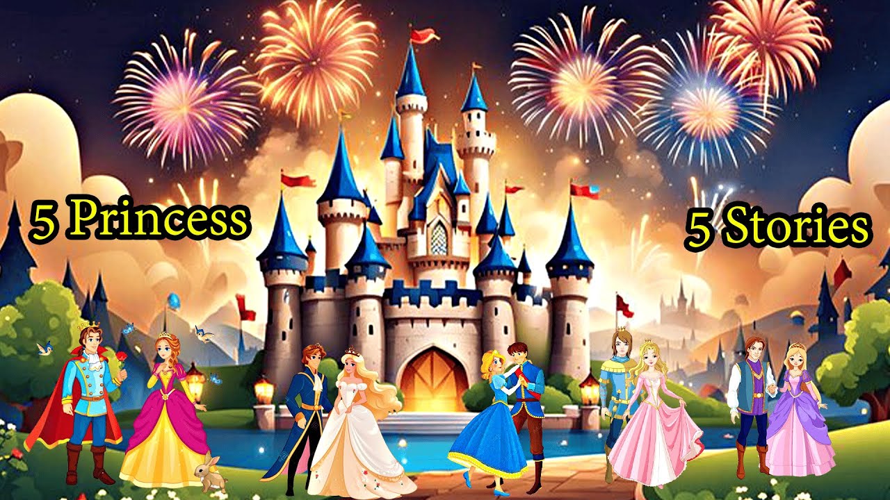 5 Princess Stories | 5 जादुई कहानियाँ | Kahaniya | New Hindi Kahaniya ...