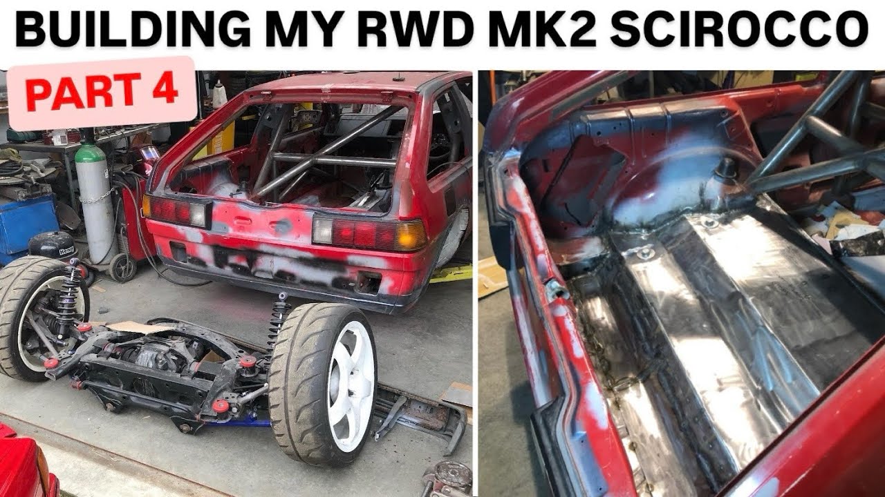 BUILDING MY RWD VW MK2 SCIROCCO - Part 4 - Fabricating the boot floor ...