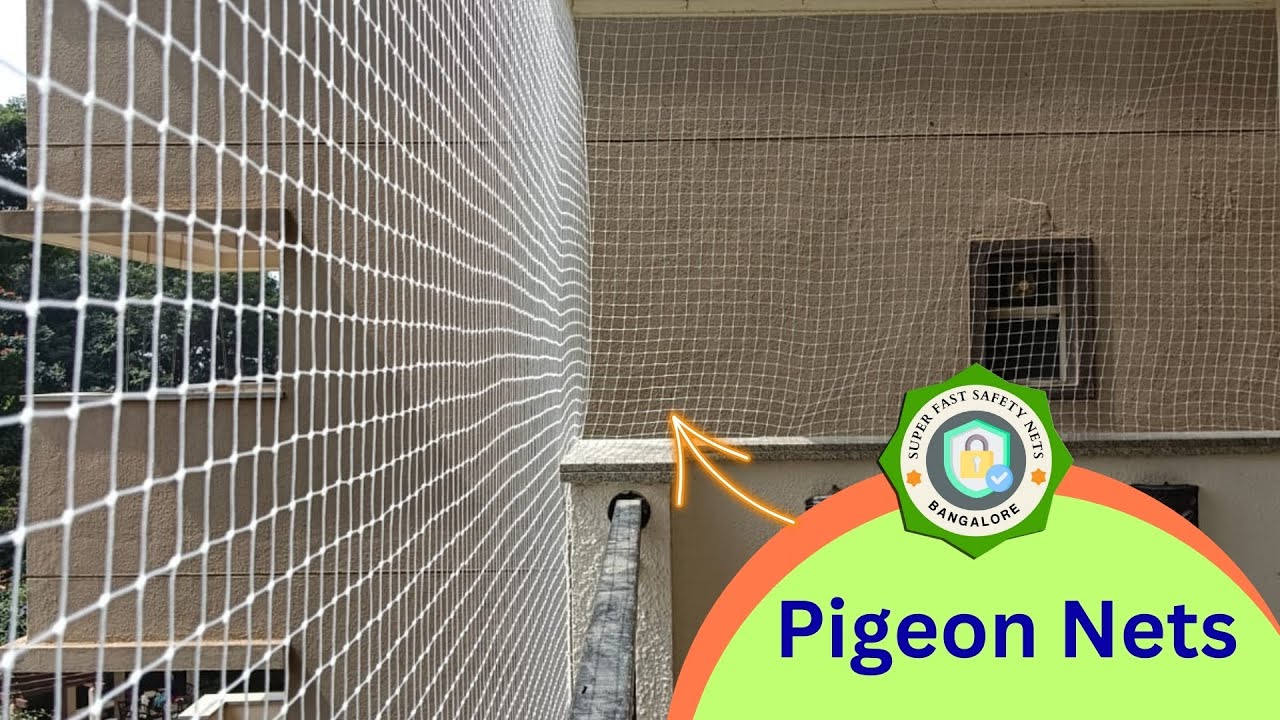 Pigeon Net Installation - YouTube