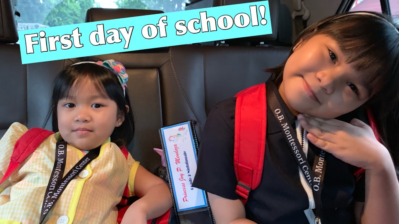 First Day of School | Back to School | OB Montessori Center Greenhills ...