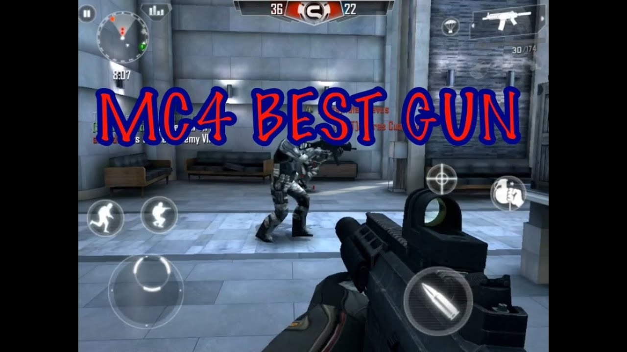 Modern Combat 4 BEST GUN - YouTube