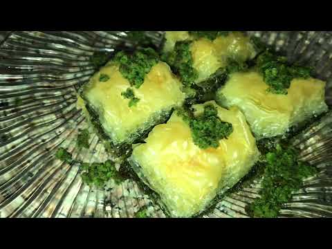 FISTIKSIZ BAKLAVA FISTIK GÖRÜNÜMLÜ