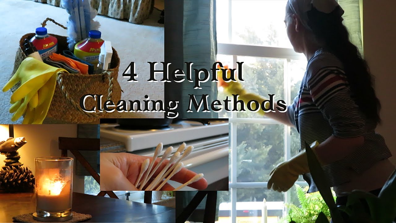 4 Helpful Cleaning Methods | Simple Homemaking Tips - YouTube