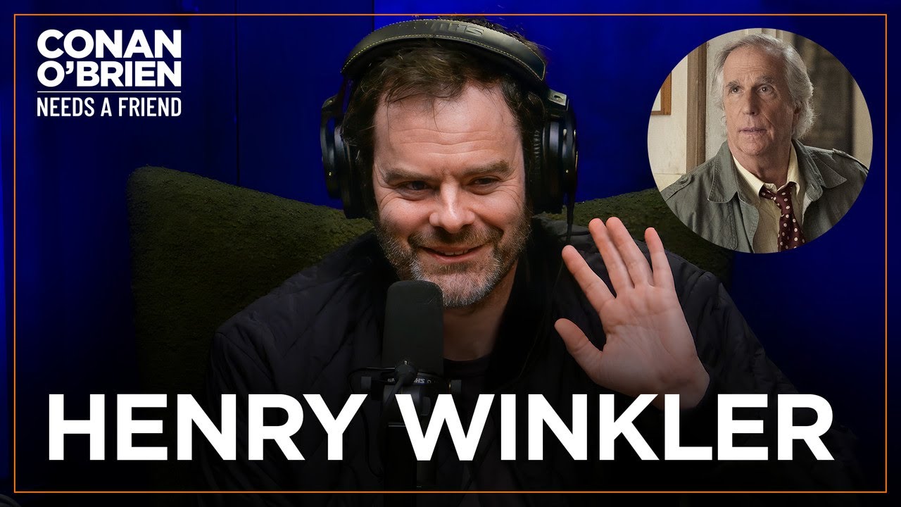 Henry Winkler Loves Bringing Cake To The “Barry” Crew (w/ Bill Hader) | Conan O'Brien Needs A ...