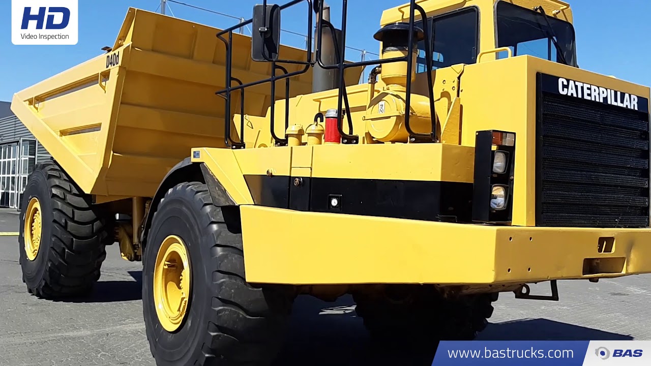 70127250 Caterpillar D40D - YouTube