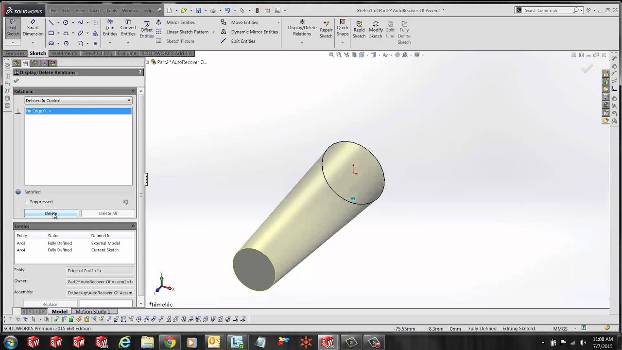 SOLIDWORKS Quick Tip - Adding or Breaking a Incontext Reference - YouTube