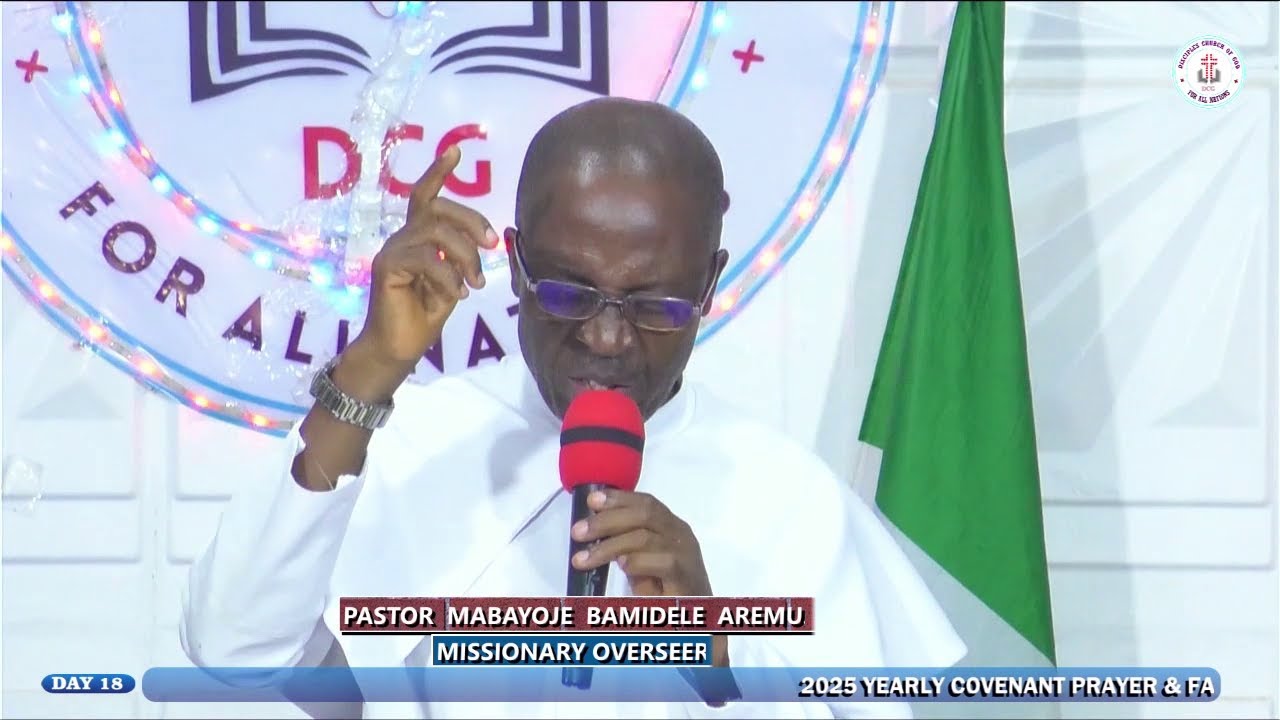 Day 18 DECLARATION BY PASTOR M B AREMU - YouTube