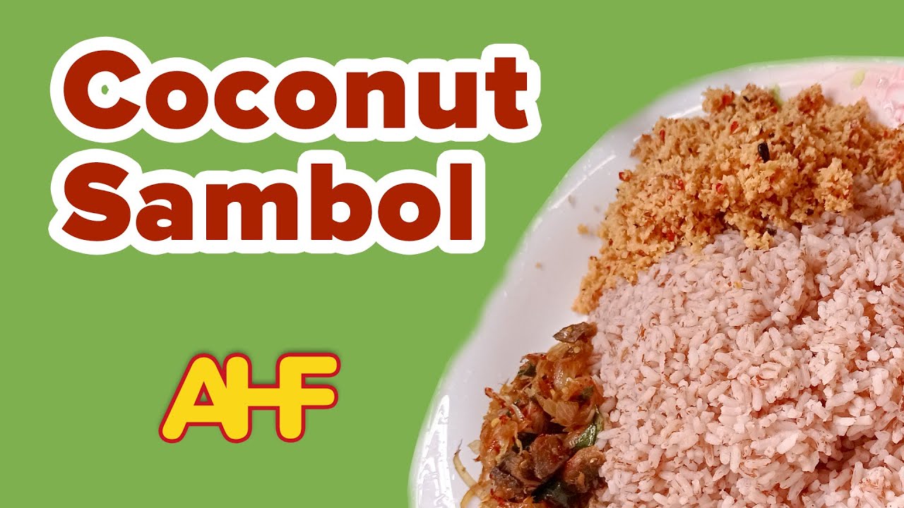 srilankan coconut sambol prepared by Asian home food | pol sambol - YouTube