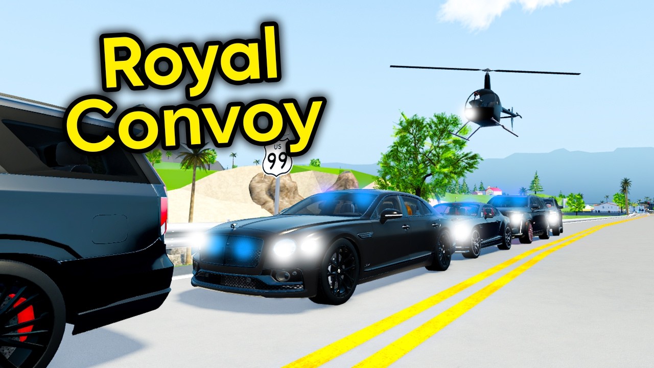 Huge Royal Roleplay In Driving Empire! - YouTube