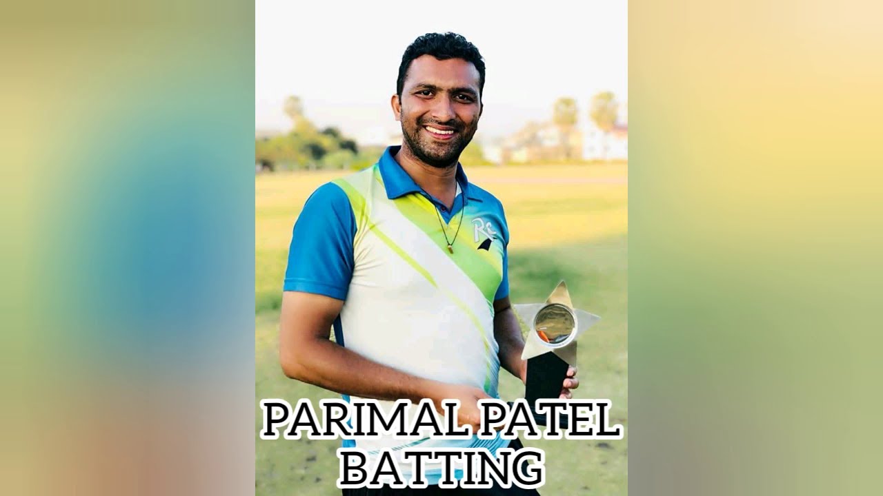 Parimal Patel Batting | 7070 CUP ORGANIZER BY M.M GROUP - YouTube
