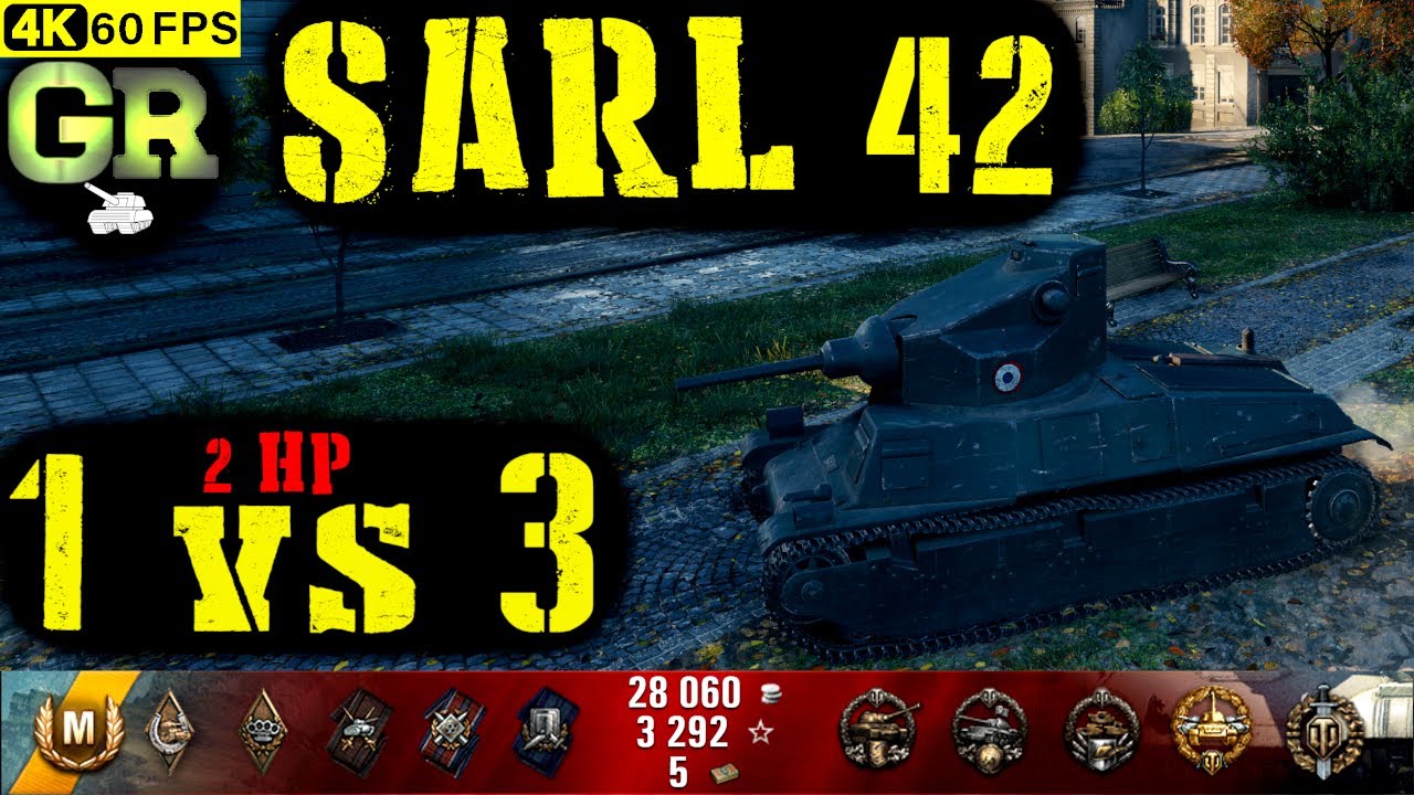 World of Tanks SARL 42 Replay - 12 Kills 2.1K DMG(Patch 1.4.0) - YouTube