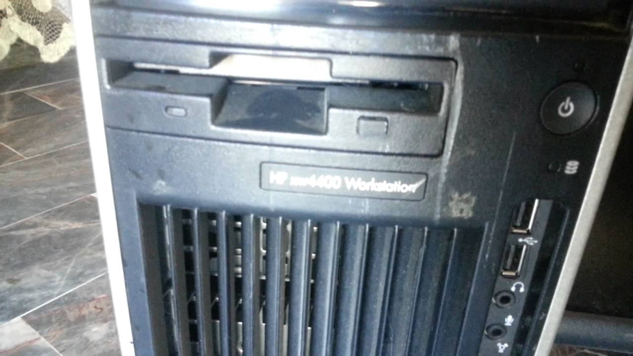 For sale hp xw4400 workstation 4 ram - YouTube