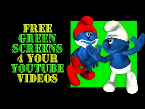 Free green screens Smurfs downloadable by vokikas