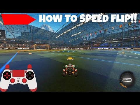How To Speed Flip Rocket League Tutorial (SImple) - YouTube