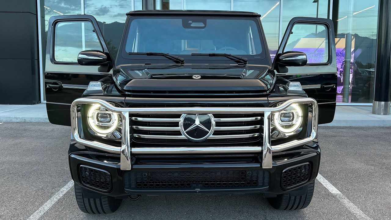 All-new 2025 G-Class G 550 SUV with 3.0L inline-6 engine (443 hp) and ...