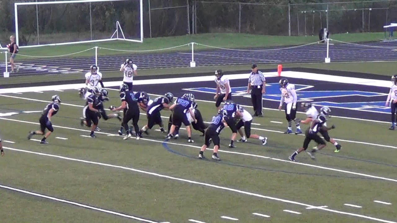 TMA Eagles Highlights of #7 Brandon Dickens vs ICS 9/13/13 - YouTube