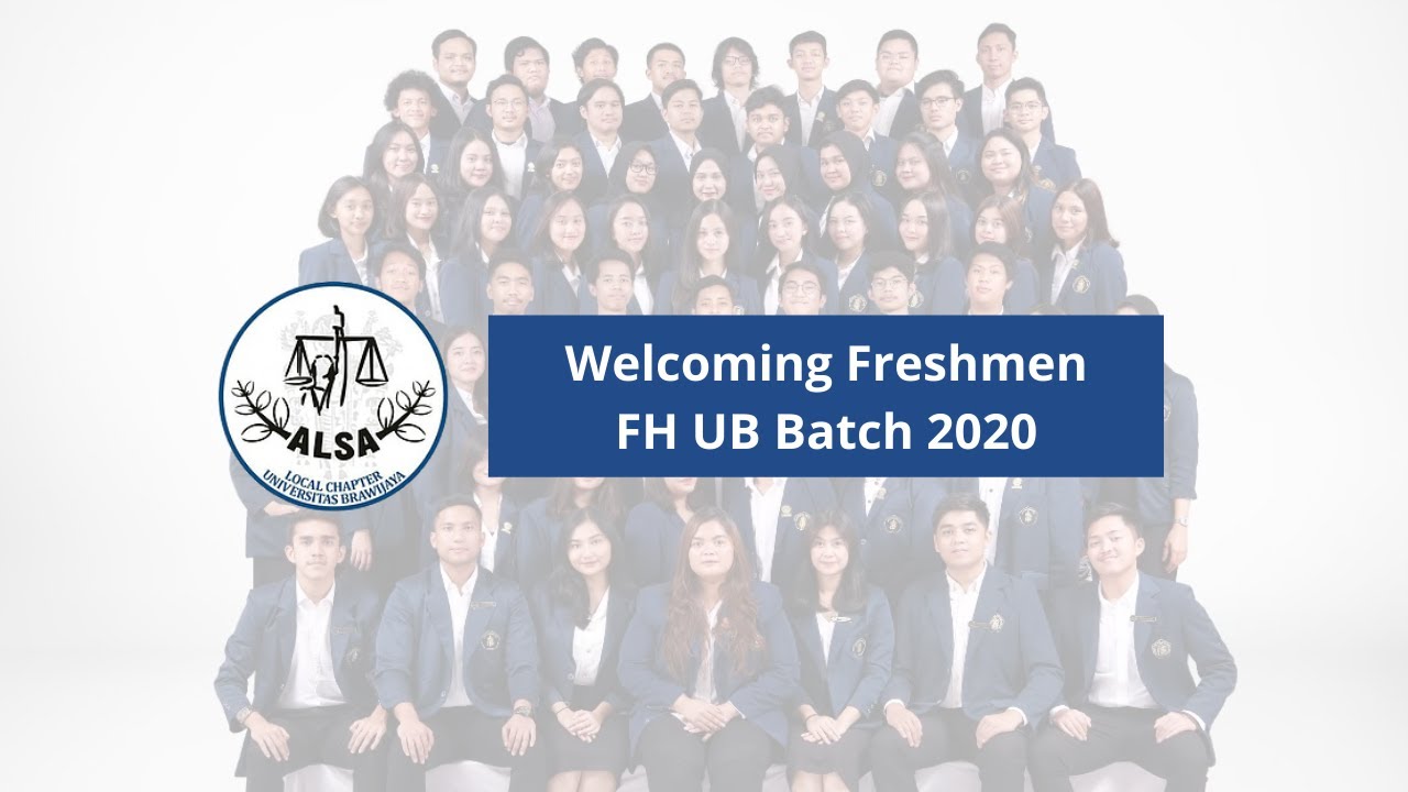 ALSA PKK-MABA: Welcoming Freshmen FHUB 2020 - YouTube