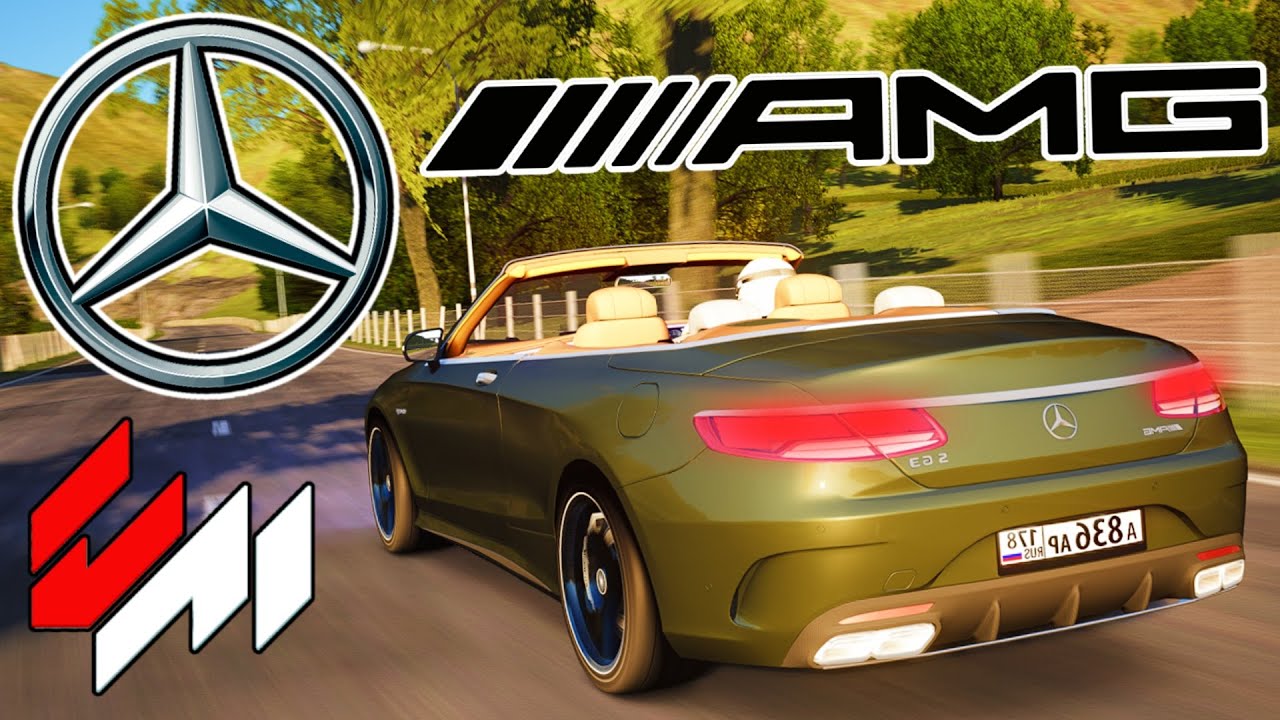 Mercedes-Benz S63 AMG Convertible 2020 POV DRIVE ON ASSETTO CORSA!⚡ ...