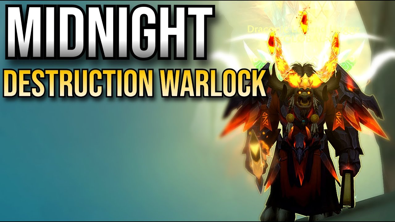 MIDNIGHT DESTRUCTION WARLOCK FIRST LOOK! (EVERYTHING CHANGES) - YouTube