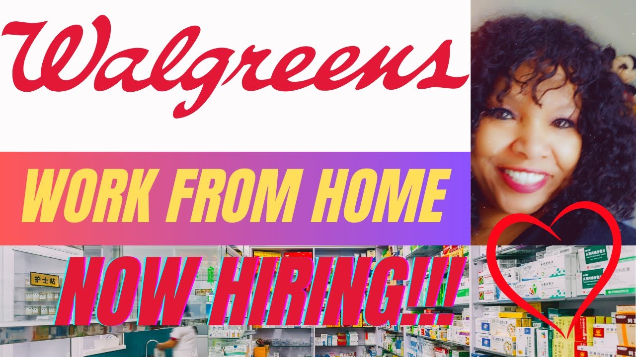 WALGREENS IS HIRING NOW | Work From Home Job ️ #workfromhome - YouTube