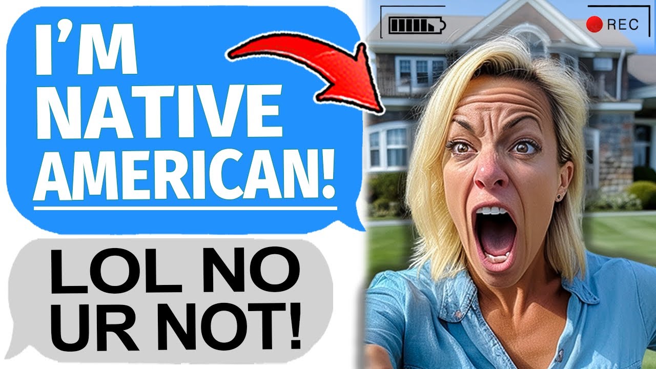 Karen Lies About Being Native American! - YouTube