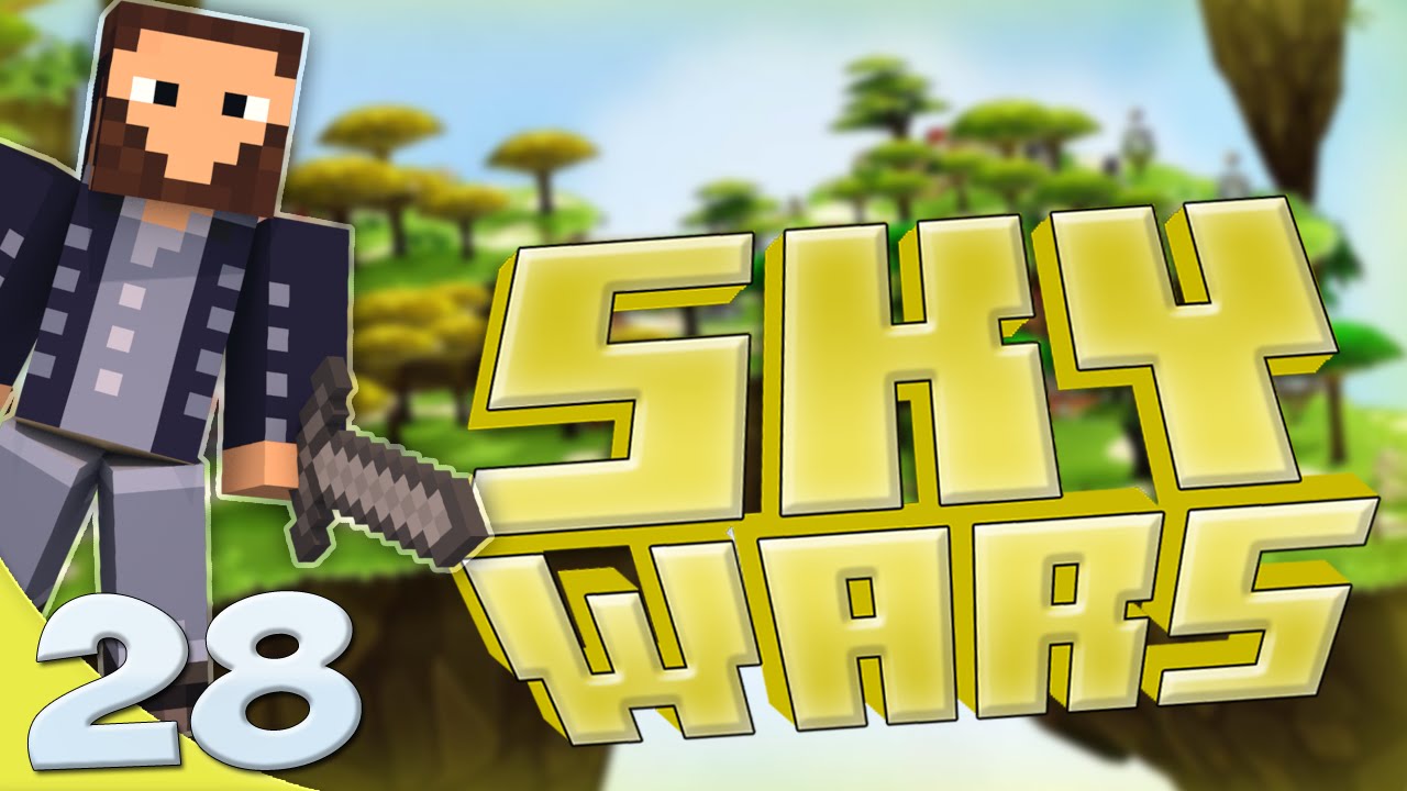 Minecraft Sky Wars: Game 28! "SO CLOSE!" - YouTube