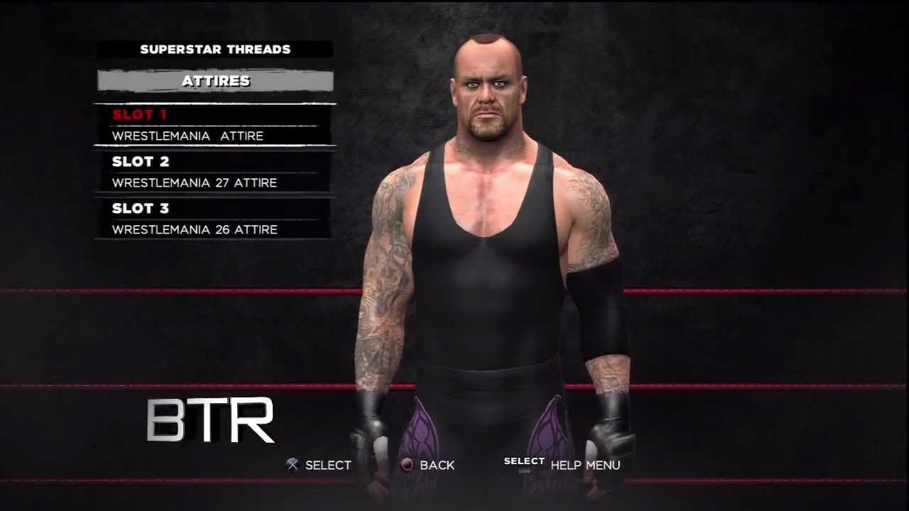 WWE 13 Superstar Threads The Undertaker Wrestlemania 25 Attire - YouTube